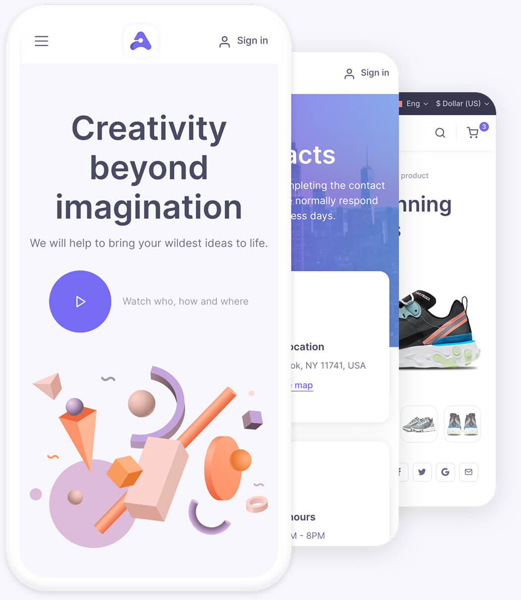 Around | Multipurpose Bootstrap Template